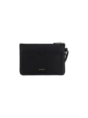 Versace Medusa Logo Plaque Pouch