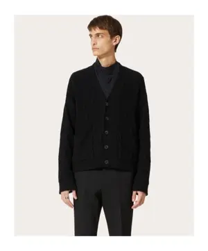 Valentino Garavani Toile Iconographe Buttoned Cardigan