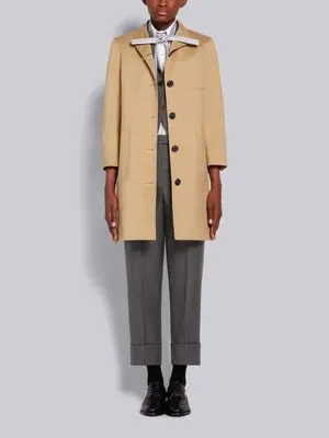 Thom Browne Single-breasted Midi Coat