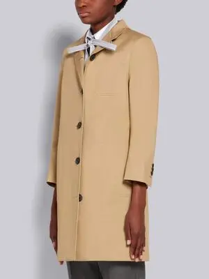 Thom Browne Single-breasted Midi Coat