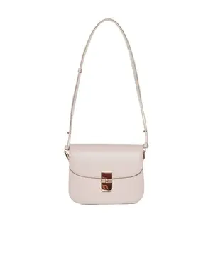 A.p.c. Grace Logo Printed Small Shoulder Bag