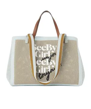 See By Chloé Logo Tote Bag