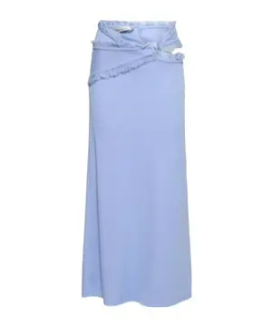 Christopher Esber Ruffle Trim Lace Skirt