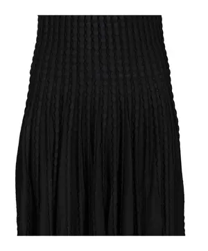 Alaïa Textured Knit Skirt