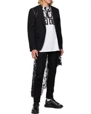 Alexander McQueen Logo Printed Crewneck T-shirt