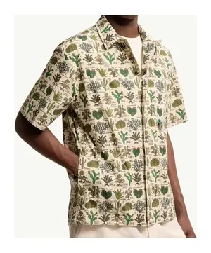 Moncler Day Namic Botanical Print Shirt