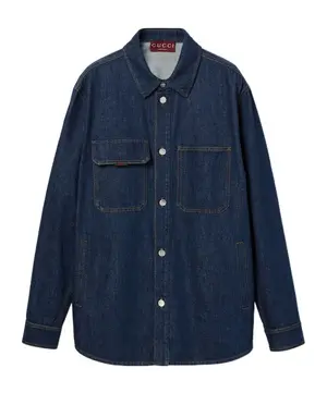 Gucci Relaxed Fit Denim Shirt