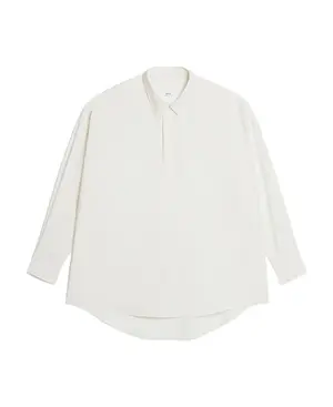AMI Paris Long-sleeved Shirt Dress