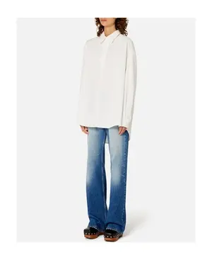 AMI Paris Long-sleeved Shirt Dress