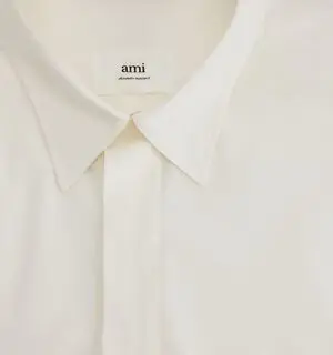 AMI Paris Long-sleeved Shirt Dress