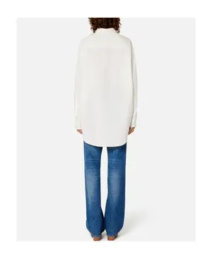 AMI Paris Long-sleeved Shirt Dress