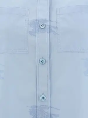 Burberry Ekd Cotton Oversized Shirt