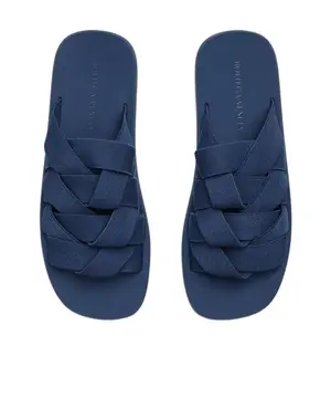 Bottega Veneta Woven Slides
