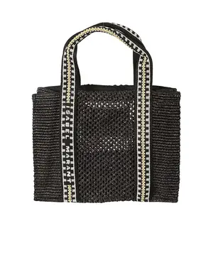 Isabel Marant Étoile Knitted Handbag With Patterned Embroidery