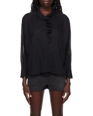 Isabel Marant Étoile Ruffled High-neck Shirt