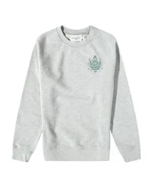 Maison Kitsuné Badge Crewneck Sweater