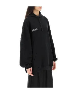 Vetements Inside Out Oversized Hoodie