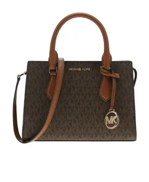Michael Kors Logo Monogram Shoulder Bag