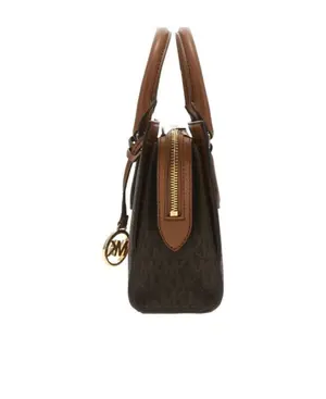Michael Kors Logo Monogram Shoulder Bag