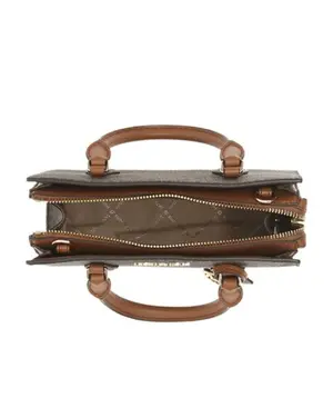 Michael Kors Logo Monogram Shoulder Bag