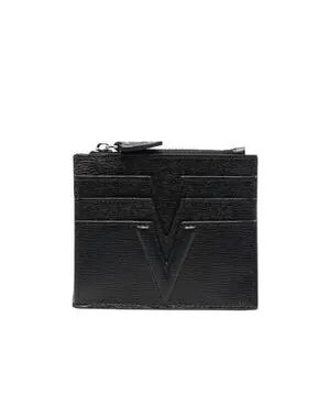 Versace Logo-print Cardholder
