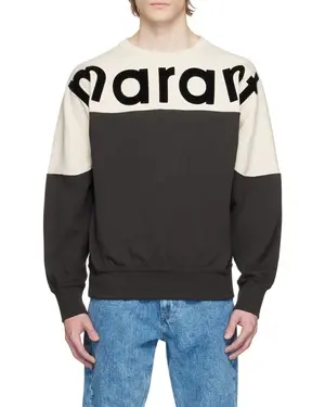 Isabel Marant Étoile Two-tone Crewneck Sweatshirt