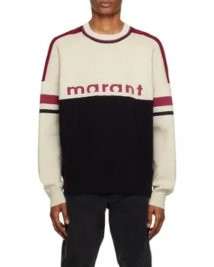 Isabel Marant Étoile Color-block Crewneck Jumper