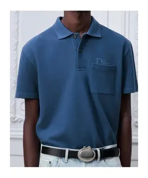 Dior Polo Shirt With Embroidery, Relaxed Fit
