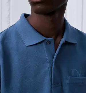Dior Polo Shirt With Embroidery, Relaxed Fit