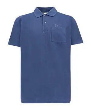 Dior Polo Shirt With Embroidery, Relaxed Fit