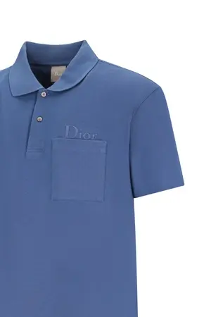 Dior Polo Shirt With Embroidery, Relaxed Fit