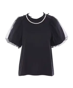 Simone Rocha Round Neck Tops