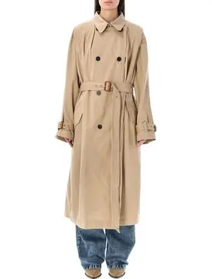 Isabel Marant Étoile Edenna Double-breasted Trench Coat