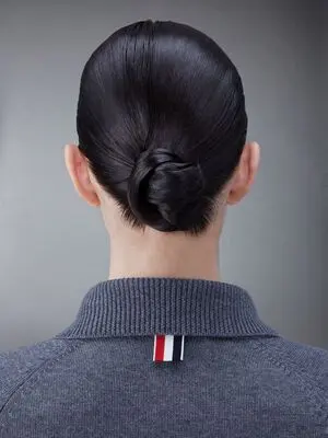 Thom Browne 4-bar Stripe Buttoned Cardigan