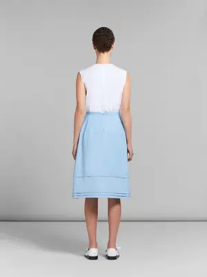 Marni Pleat-detailed High-waisted Midi Skirt