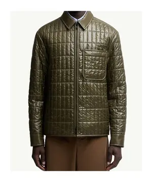 Moncler Madiere Quilted Shirt Jacket