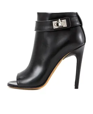 Givenchy Open-toe Stiletto Ankle Boots With Side Zipper