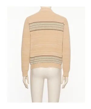 Valentino Garavani Pegasus Embroidered Striped Sweater