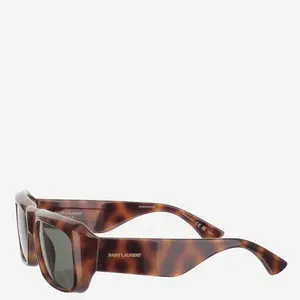 Saint Laurent Sl869 Rectangle Frame Sunglasses - Gray