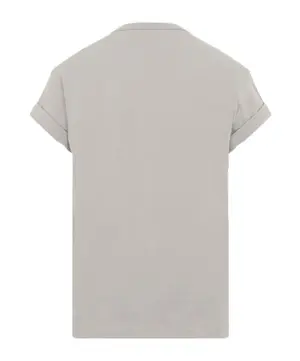 Brunello Cucinelli Shiny Tab T-shirt