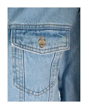 A.p.c. Long-sleeved Denim Shirt Dress