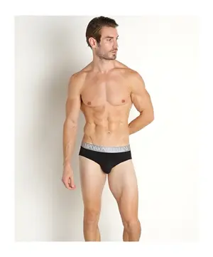 Emporio Armani Elastic Waist Underwear - Black