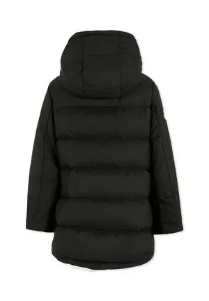 Moncler Gesudar Down Jacket With Logo Patch