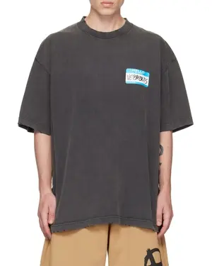 Vetements My Name Is Cotton T-shirt