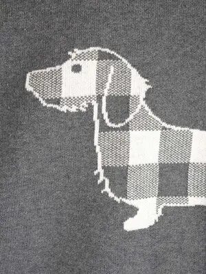 Thom Browne Hector Jacquard Back Cardigan