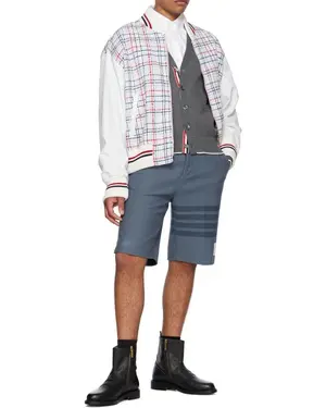 Thom Browne Hector Jacquard Back Cardigan