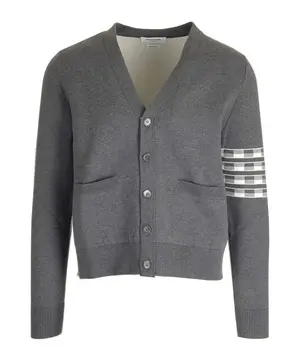 Thom Browne Hector Jacquard Back Cardigan