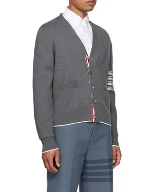 Thom Browne Hector Jacquard Back Cardigan