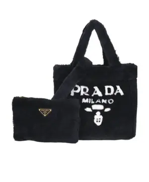 Prada Logo Tote Bag