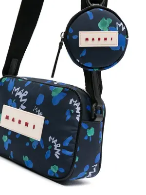Marni Abstract Print Crossbody Bag